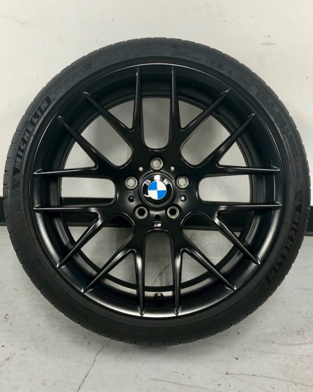 OE BMW 359M GTS Wheels Square w/ Michelin Pilot Sport 4S