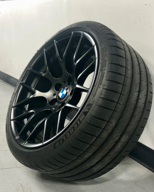 OE BMW 359M GTS Wheels Square w/ Michelin Pilot Sport 4S