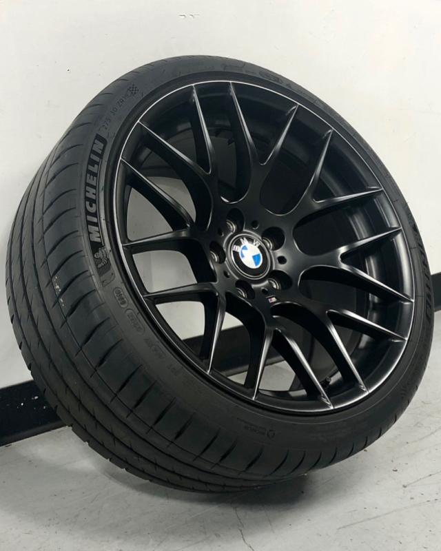 OE BMW 359M GTS Wheels Square w/ Michelin Pilot Sport 4S