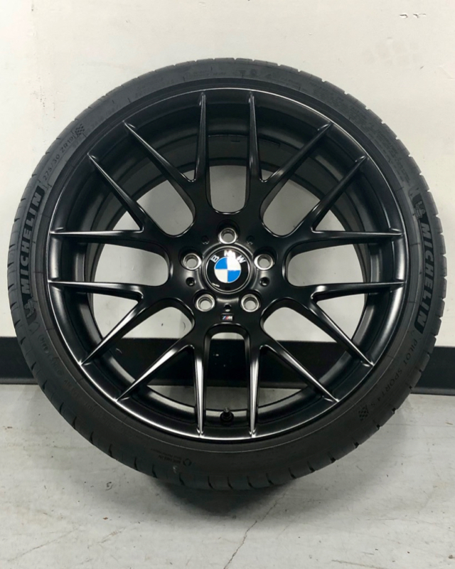 OE BMW 359M GTS Wheels Square w/ Michelin Pilot Sport 4S