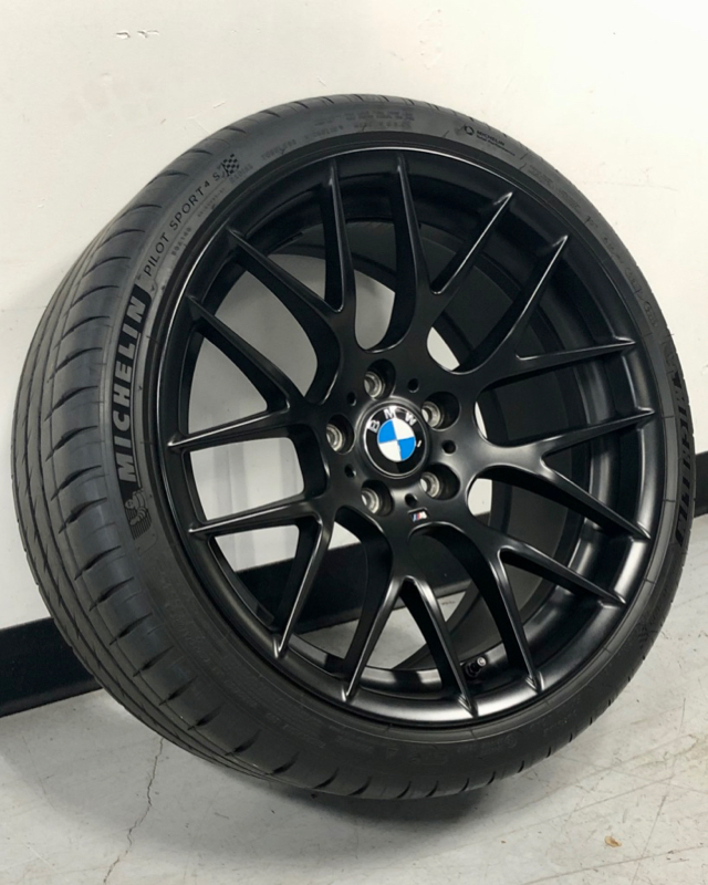 OE BMW 359M GTS Wheels Square w/ Michelin Pilot Sport 4S
